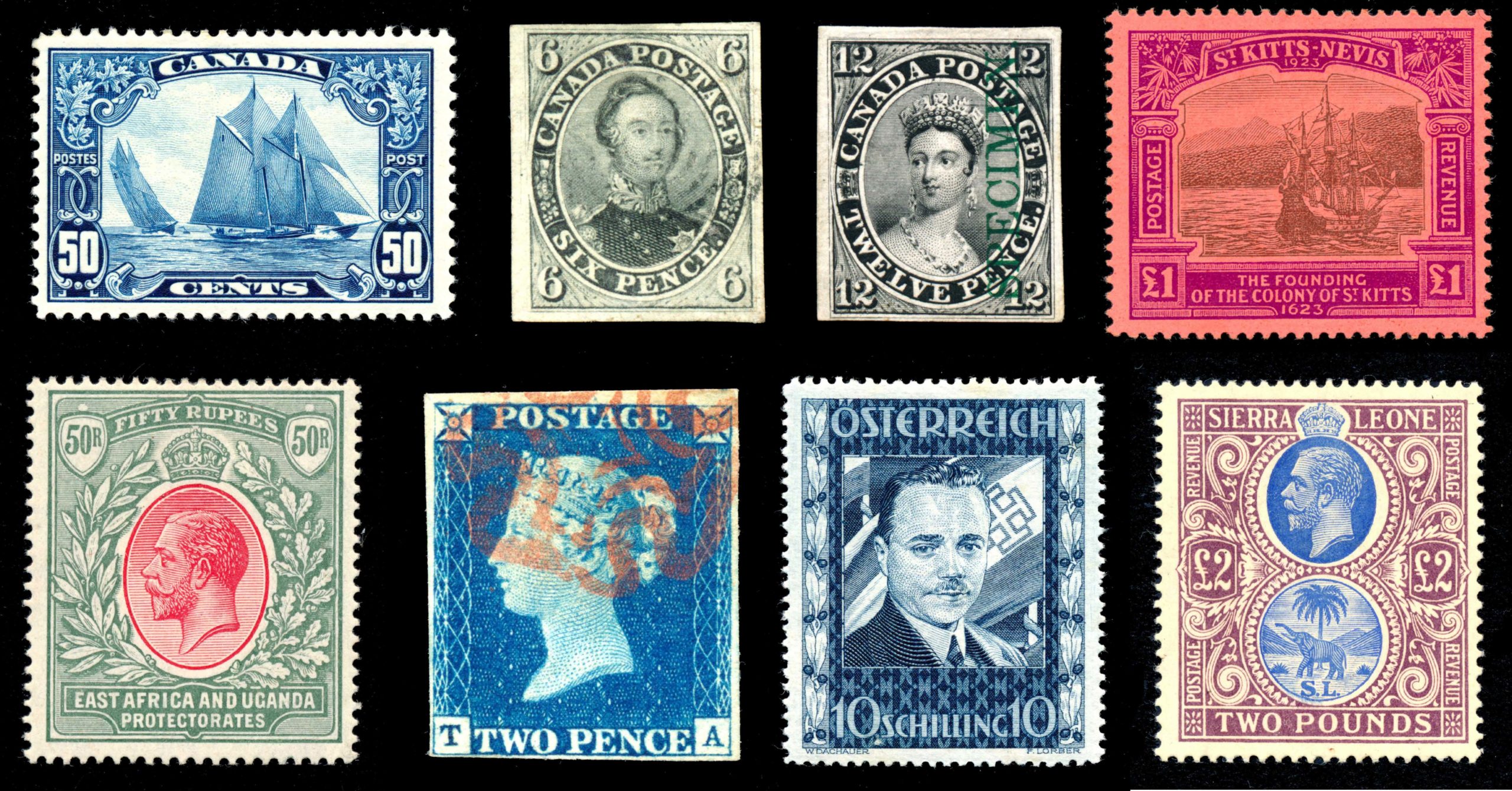 Canadian and World Stamps Auction - MTM International - Enchères ...